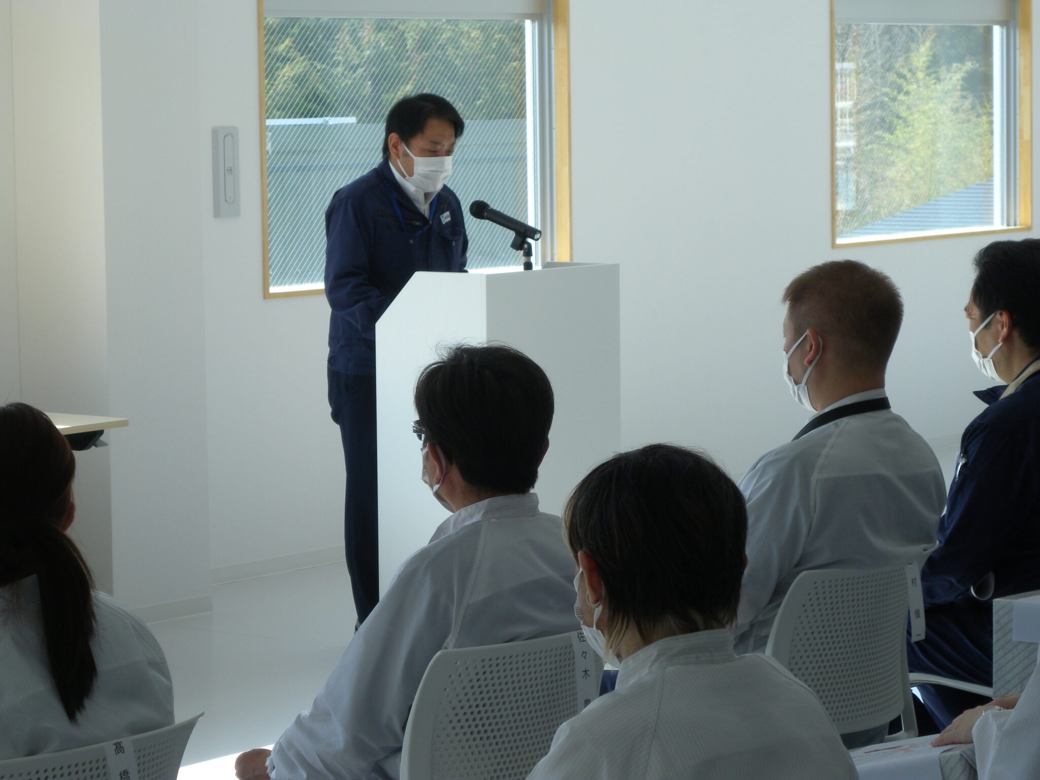 全体朝礼 - 株式会社 コシブ精密